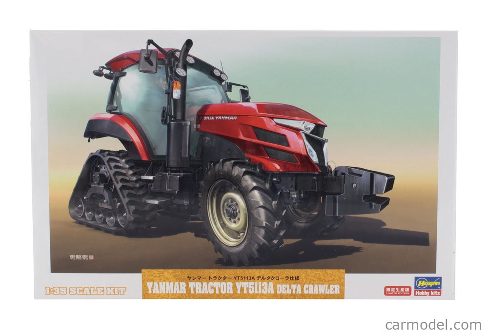 HASEGAWA 66104 Escala 1/35 | YANMAR TRACTOR YT5113A DELTA CRAWLER 2025
