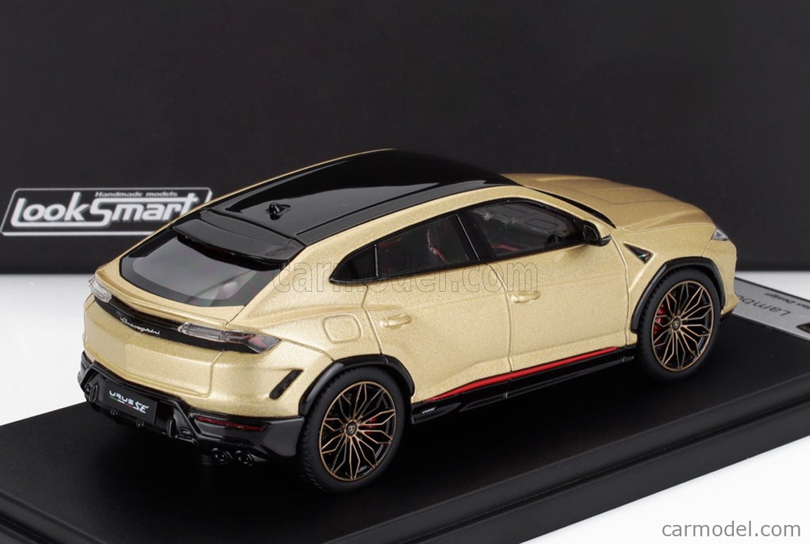 LOOKSMART LS554C Scale 1/43 | LAMBORGHINI URUS SE 2023 ORO ELIOS