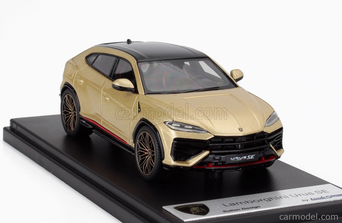 LOOKSMART LS554C Scale 1/43 | LAMBORGHINI URUS SE 2023 ORO ELIOS