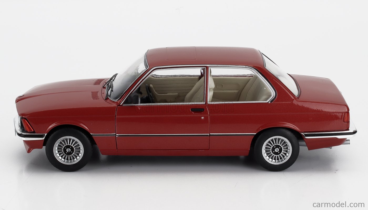 SOLIDO 1812802 Scale 1/18 | BMW 3-SERIES 323I (E21) 1980 RED MET