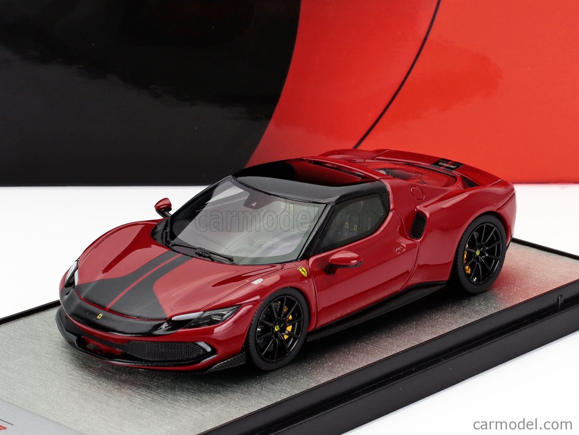 BBR-MODELS BBRC265SU04 Scale 1/43 | FERRARI 296 GTB ASSETTO FIORANO 2022 - WITH BBR HAT - CON ...