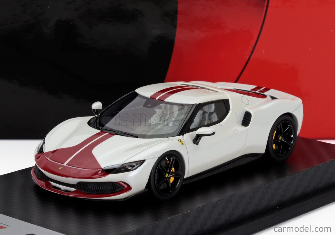 BBR-MODELS BBRC265SU09 Масштаб 1/43 | FERRARI 296 GTB ASSETTO FIORANO 2022 - WITH BBR HAT - CON ...