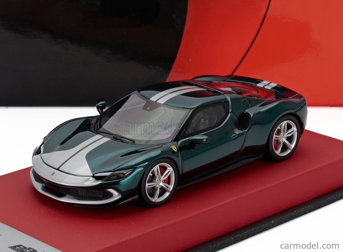 BBR-MODELS BBRC265SU11 Scale 1/43 | FERRARI 296 GTB ASSETTO FIORANO 2022 VERDE SCURO METALIZZATO ...