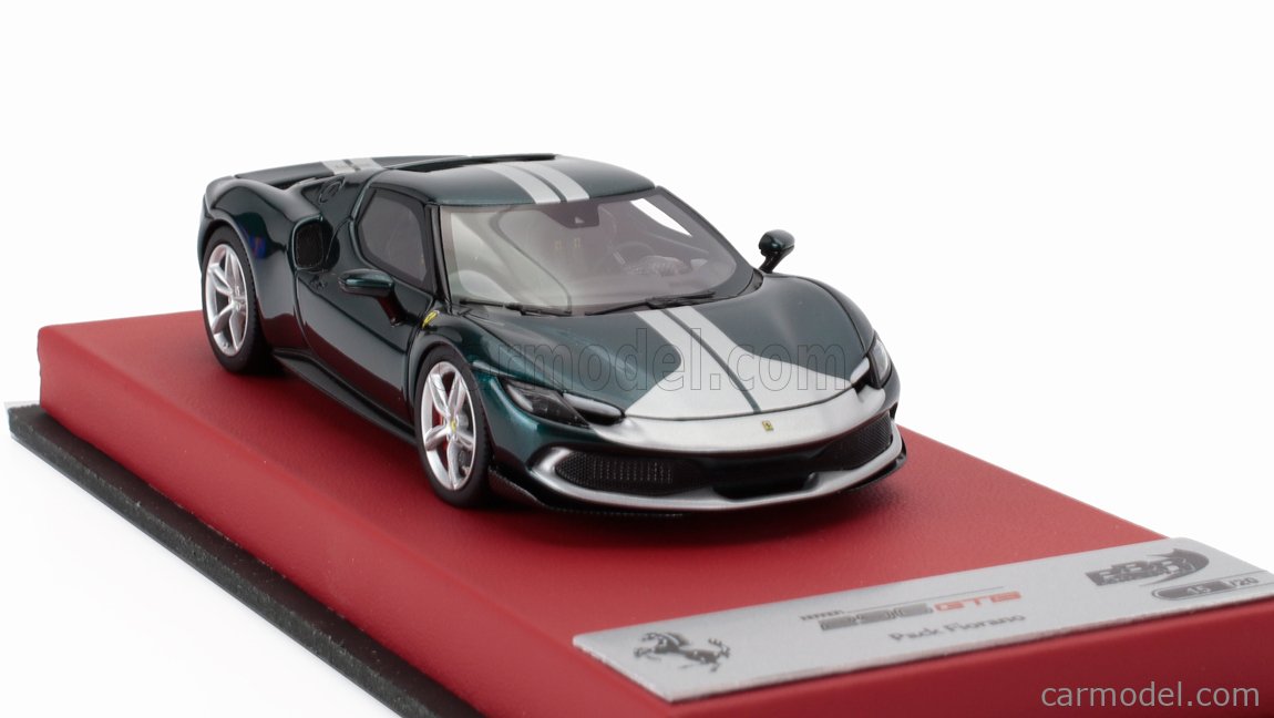 BBR-MODELS BBRC265SU11 Scale 1/43 | FERRARI 296 GTB ASSETTO FIORANO 2022 VERDE SCURO METALIZZATO ...