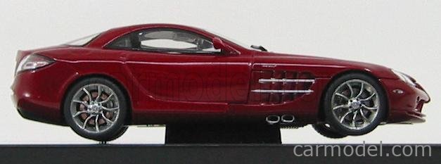 AUTOART 56123 Scale 1/43 | MERCEDES BENZ SLR MCLAREN 2003 RED MET