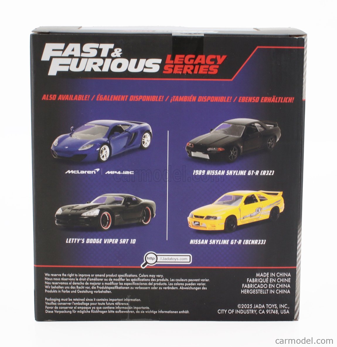 JADA 35696 Scale 1/32 | NISSAN SET 2X SKYLINE GT-R (R32) COUPE + SUBARU ...