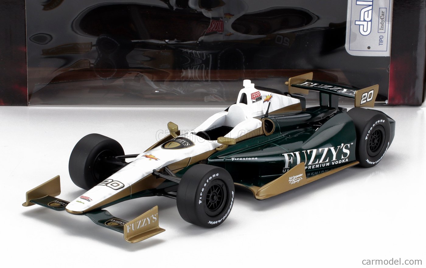GREENLIGHT 10921 Scale 1/18 | CHEVROLET TEAM ED CARPENTER FUZZY'S VODKA ...