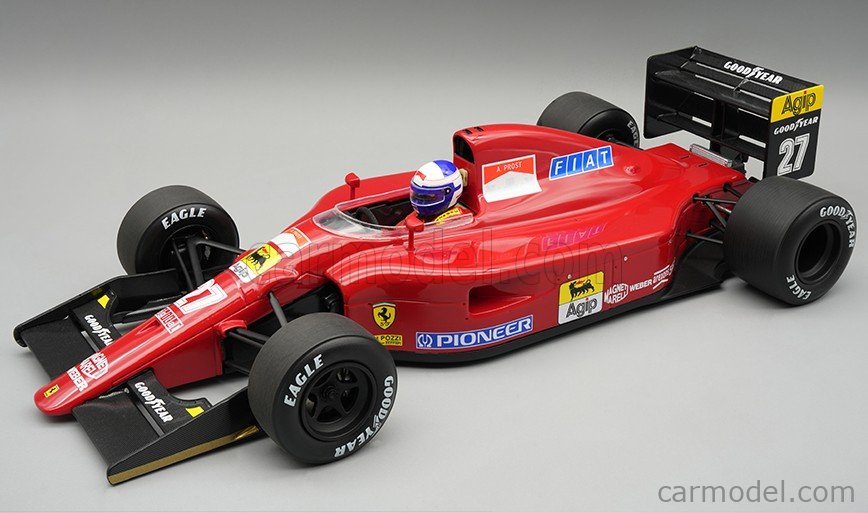 TECNOMODEL TMD18-335B Scale 1/18 | FERRARI F1 642 N 27 MONACO GP (with pilot figure) 1991 ALAIN ...