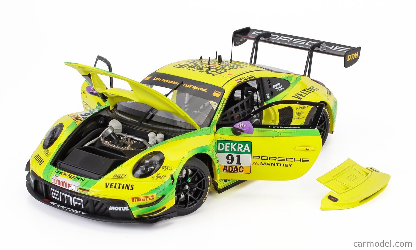 IXO-MODELS MG-M-911-DTM-91-23-1801 Echelle 1/18 | PORSCHE 911 992 GT3 R ...