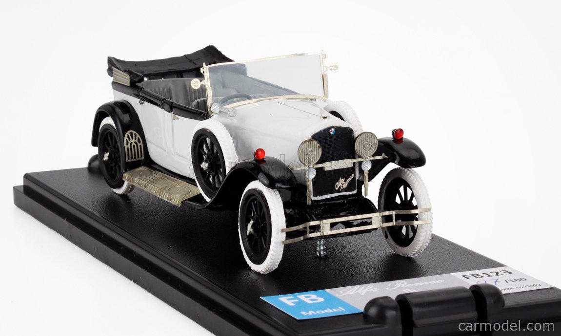 FB-MODEL FB123B Echelle 1/43 | ALFA ROMEO RL NORMALE LUSSO ZAGATO OPEN ...