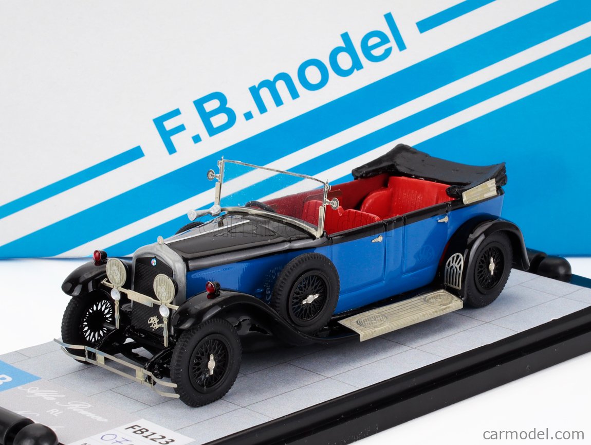 FB-MODEL FB123A Scale 1/43 | ALFA ROMEO RL NORMALE CARROZZERIA MARTIN ...