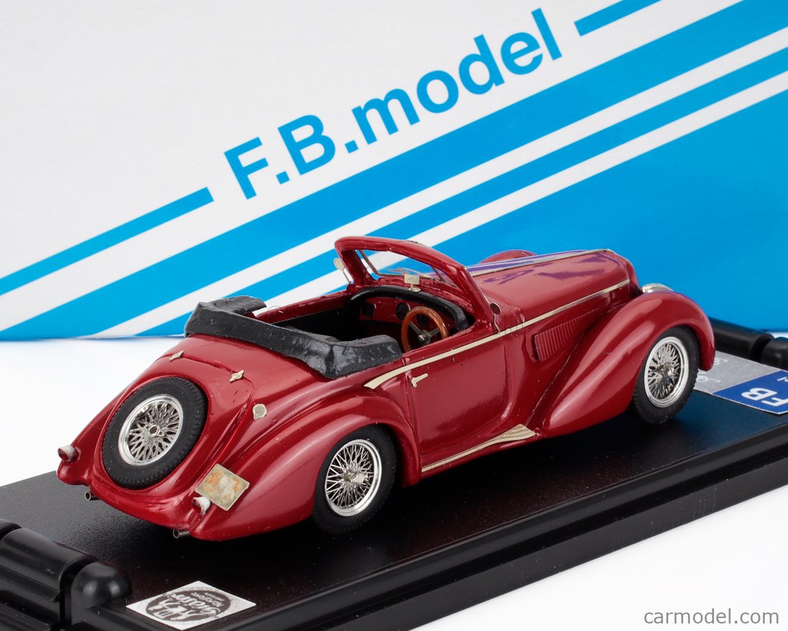 FB-MODEL FB075C Scale 1/43 | ALFA ROMEO 6C 2300 PASSO CORTO GLAESER ...