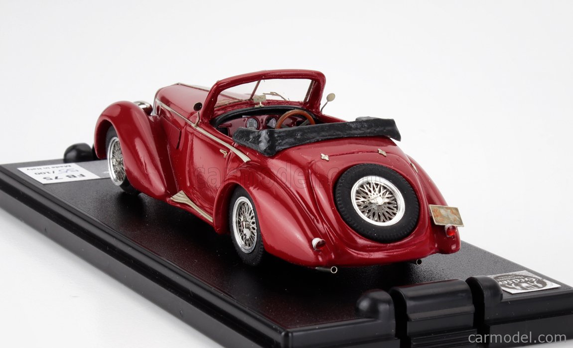 FB-MODEL FB075C Scale 1/43 | ALFA ROMEO 6C 2300 PASSO CORTO GLAESER ...