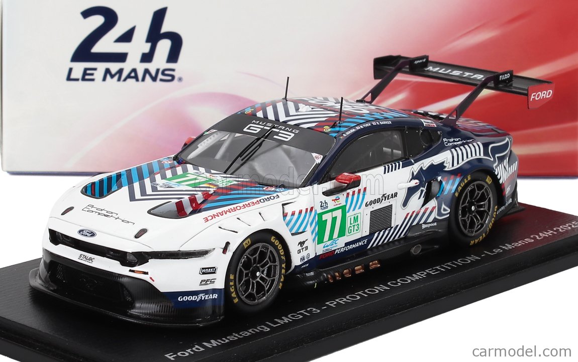 SPARK-MODEL S9299 Echelle 1/43 | FORD USA MUSTANG GT3 5.4L V8 TEAM ...