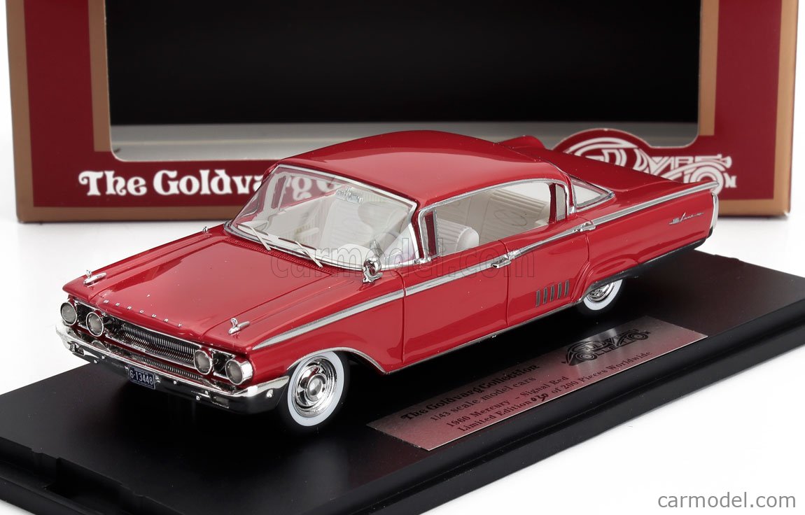 GOLDVARG GC084B Scale 1/43 | MERCURY PARK LANE 1960 RED