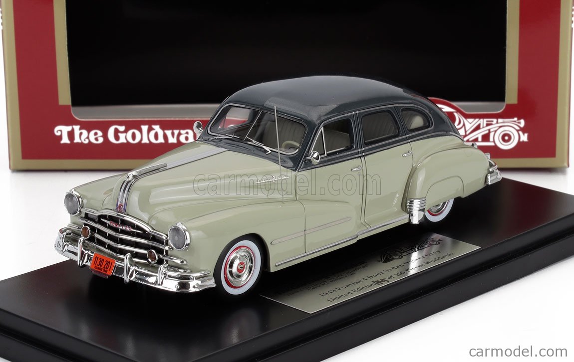 GOLDVARG GC083B Escala 1/43 | PONTIAC SILVER STREAK SEDAN 1948 2 TONE GREY