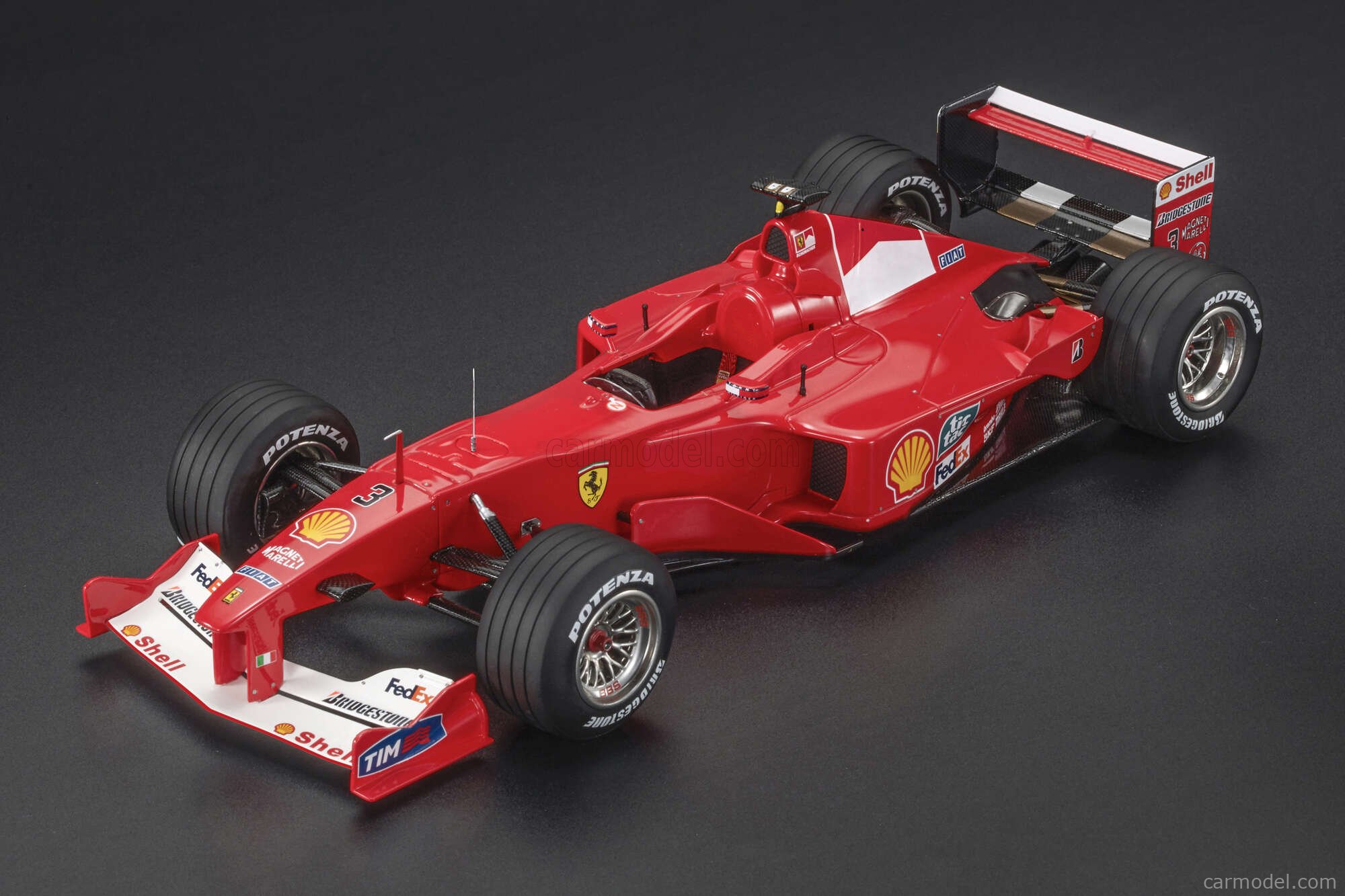 GP-REPLICAS GP167-1D Scale 1/18 | FERRARI F1 F2000 N 3 WORLD CHAMPION ...