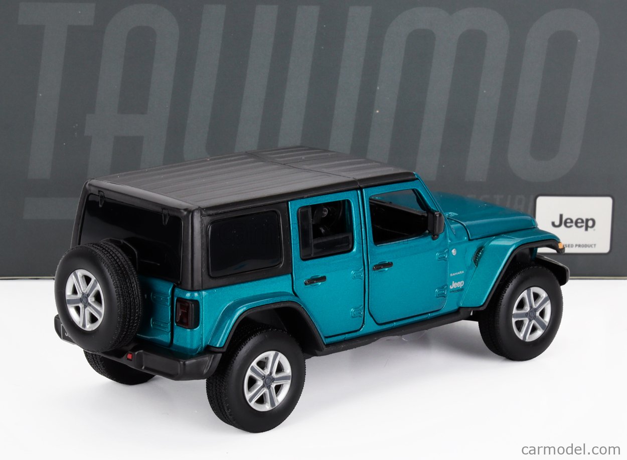 TAYUMO 32170017 Scale 1/32 | JEEP WRANGLER SAHARA HARD-TOP 2012 BLUE BLACK