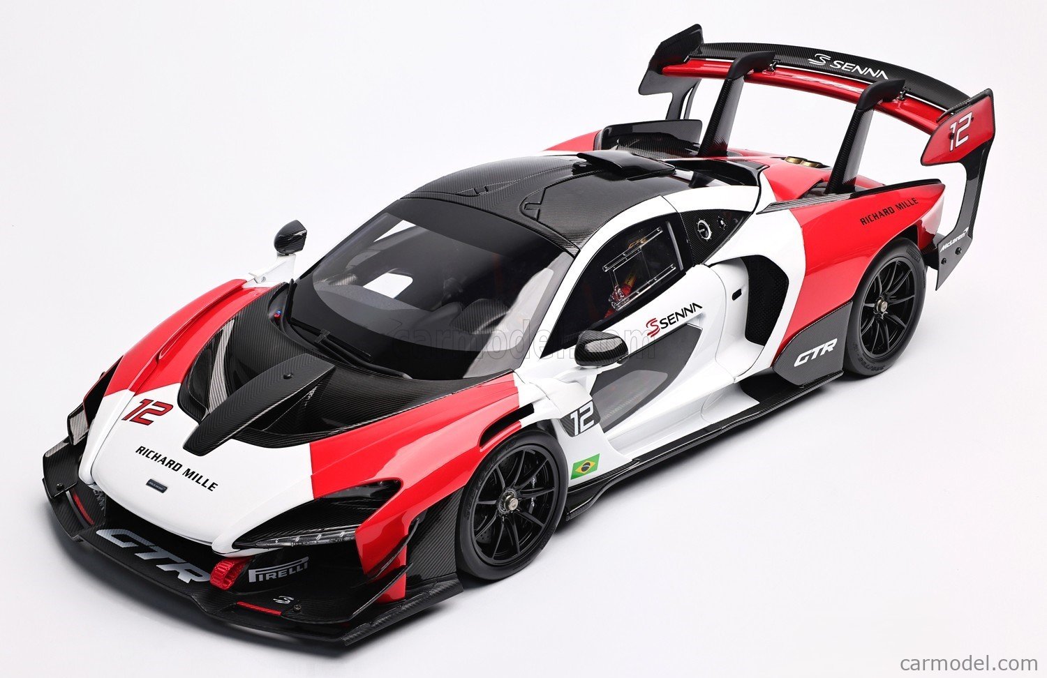 LCD-MODEL LCD18016-RW Masstab: 1/18 | McLAREN SENNA GTR N 12 RACING ...