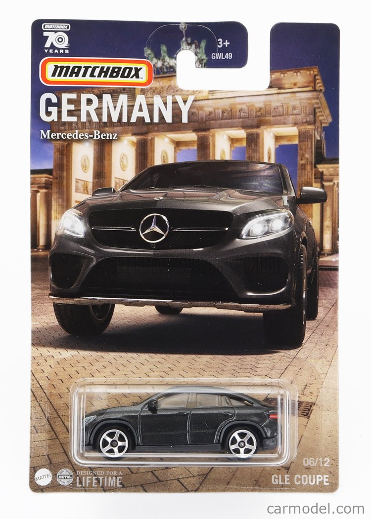 MATTEL HOT WHEELS GWL49-979E-HPC81 Scale 1/64 | MERCEDES BENZ GLE-CLASS ...