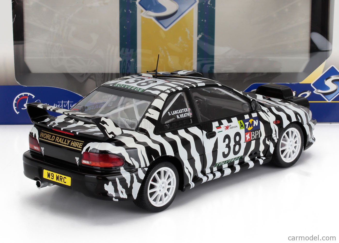 SOLIDO 1807409 Scala 1/18 | SUBARU IMPREZA S5 WRC99 N 38 TAP RALLY OF ...