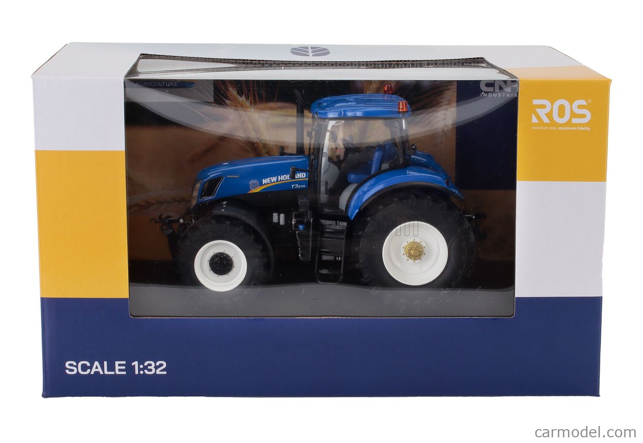 ROS-MODEL 301399 Echelle 1/32 | NEW HOLLAND T7.270 TRACTOR 2020 BLUE