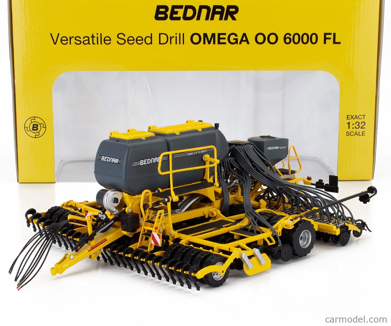 ROS-MODEL 602533 Scale 1/32 | BEDNAR SEMINATRICE VERSATILE SEED DRILL OMEGA OO 6000 FL YELLOW