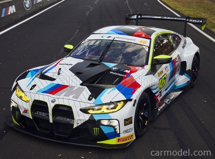 MINICHAMPS 110252046 Scala 1/18 | BMW 4-SERIES M4 GT3 EVO 3.0L TURBO TEAM WRT N 46 12h BATHURST ...