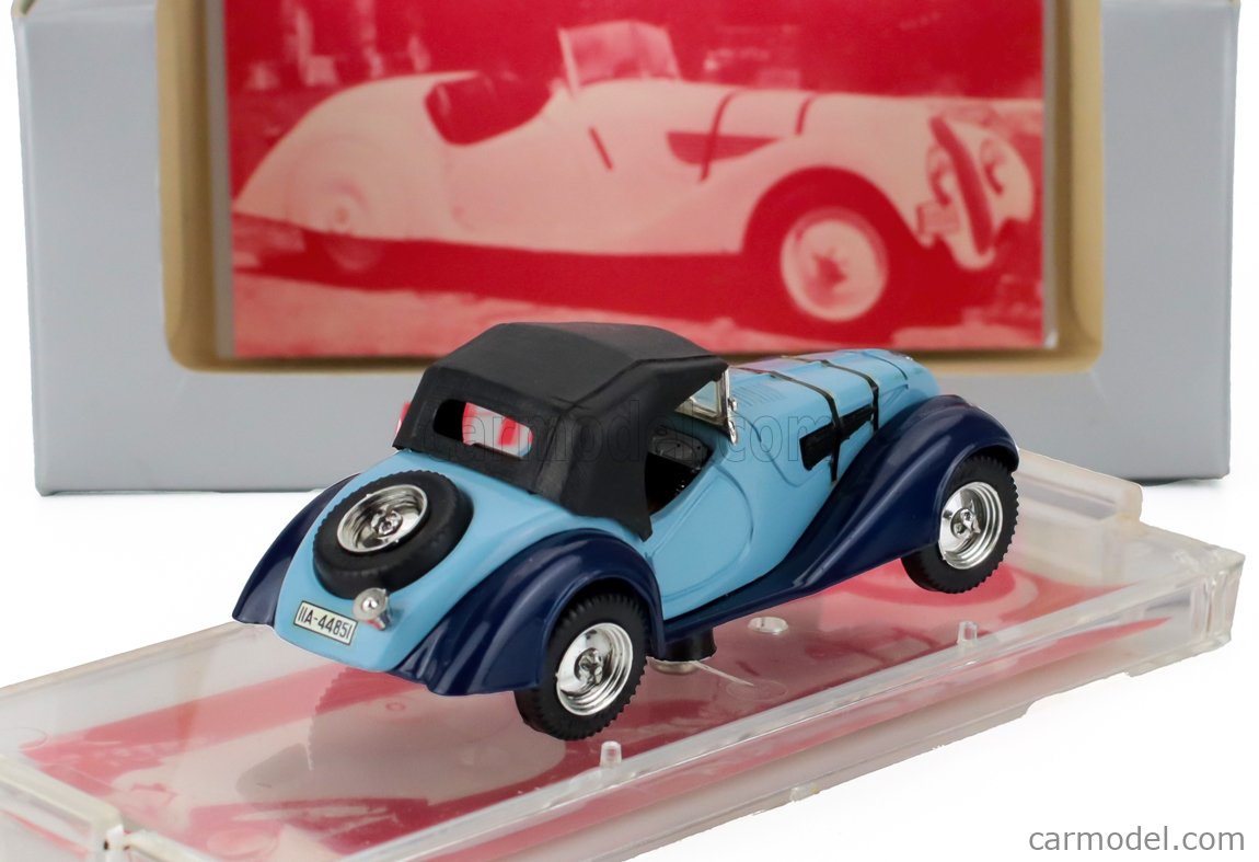 VITESSE 123 Scale 1/43 | BMW 328 SOFT-TOP CLOSED 1936 2 TONE BLUE