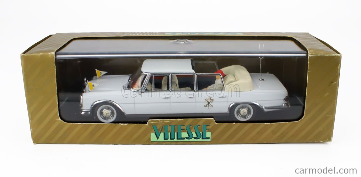 VITESSE L081 Scale 1/43 | MERCEDES BENZ S-CLASS 600 PULLMAN (W100 ...