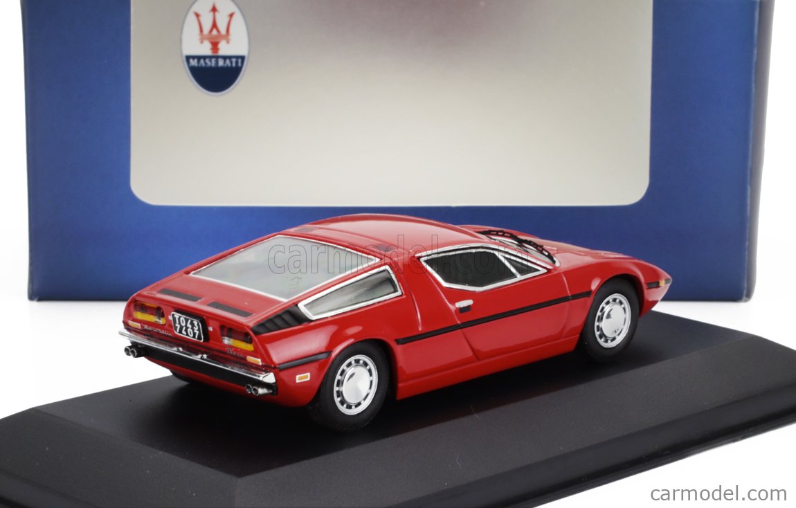 IXO-MODELS CLC086 Escala 1/43 | MASERATI BORA 1971 RED
