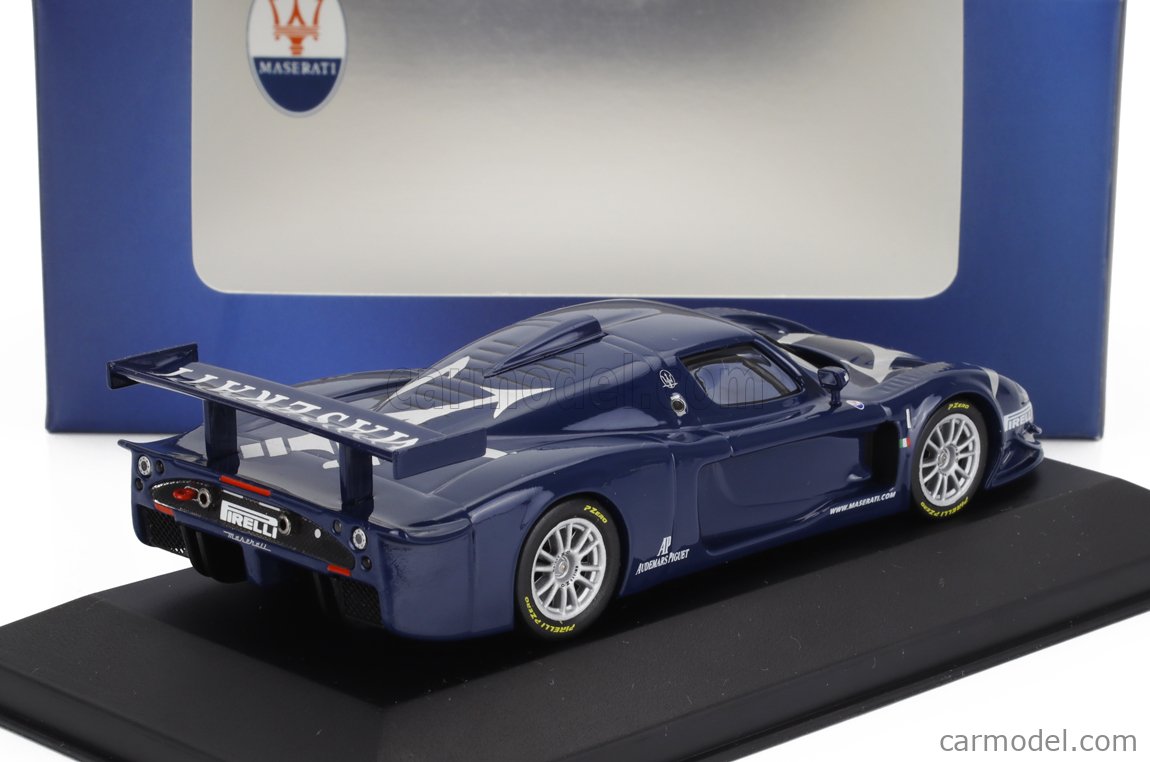 IXO-MODELS MOC043 Scale 1/43 | MASERATI MC12 PRESENTATION 2004 BLUE SILVER