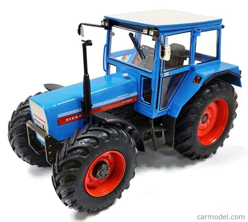 SCHUCO 32U00001 Scala 1/32 | EICHER 3125 TURBO TRACTOR 1980 BLUE