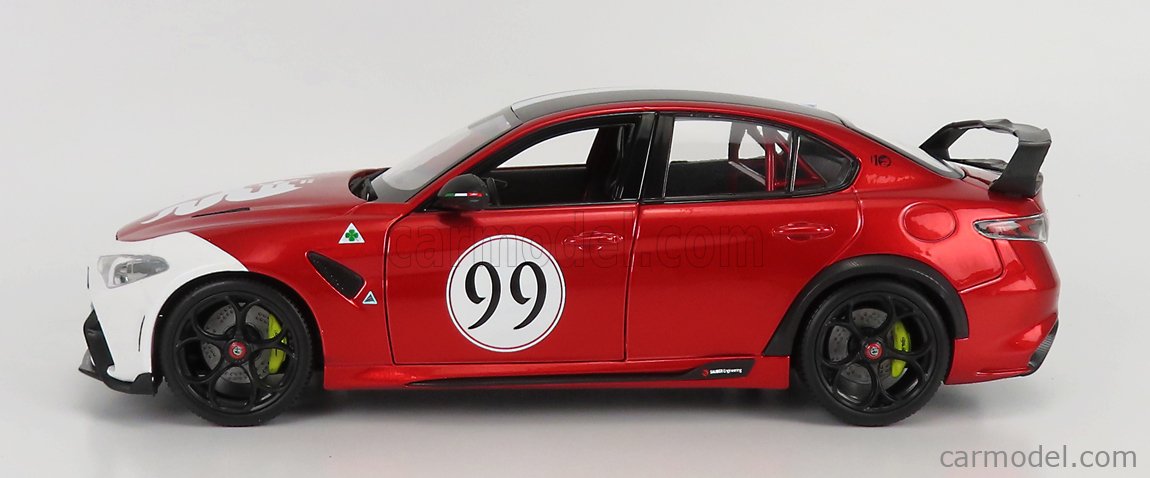 BURAGO 193764 Scala 1/18 | ALFA ROMEO DAMAGE DISPLAY BOX - GIULIA GTAm ...