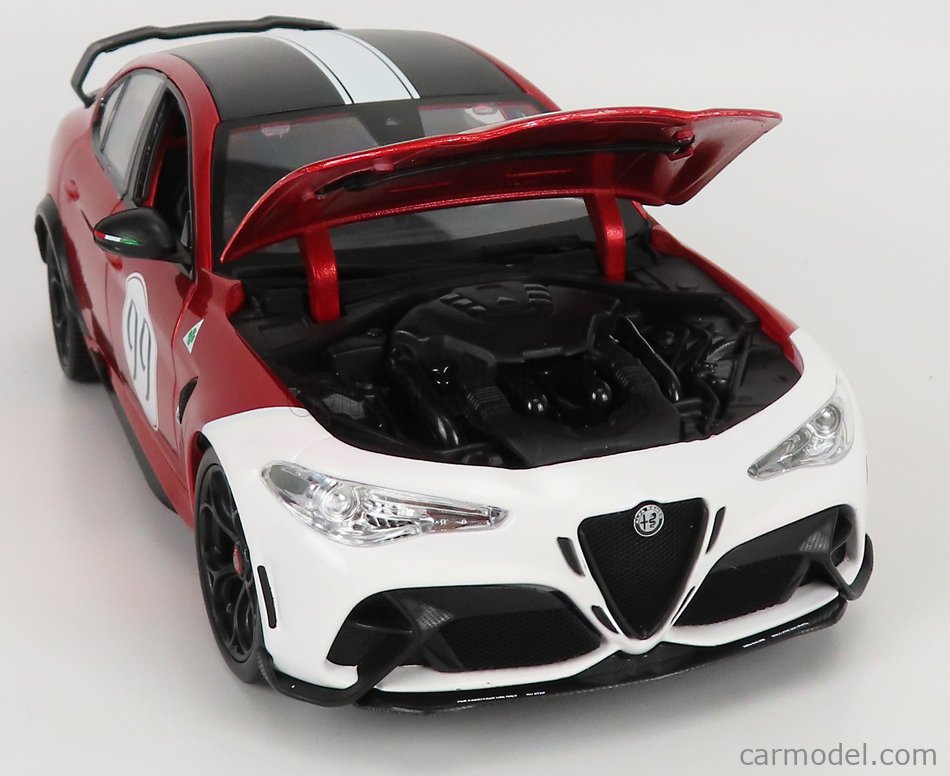 BURAGO 193764 Scala 1/18 | ALFA ROMEO DAMAGE DISPLAY BOX - GIULIA GTAm ...