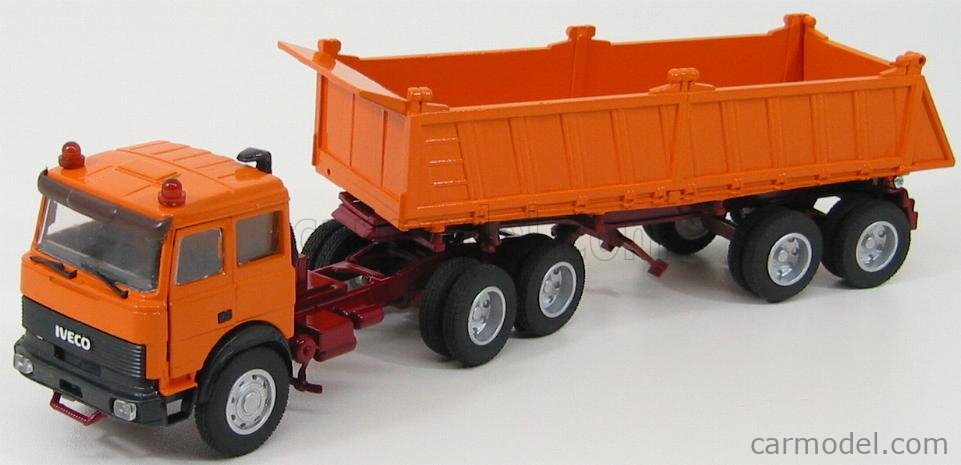 OLDCARS 70210 Escala 1/43 | IVECO FIAT 330HP TURBO TRUCK CASSONE ...