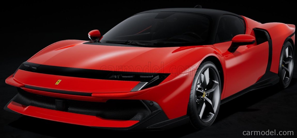 BBR-MODELS P18275D-VET Scale 1/18 | FERRARI 849 TESTAROSSA 2025 BLACK ...
