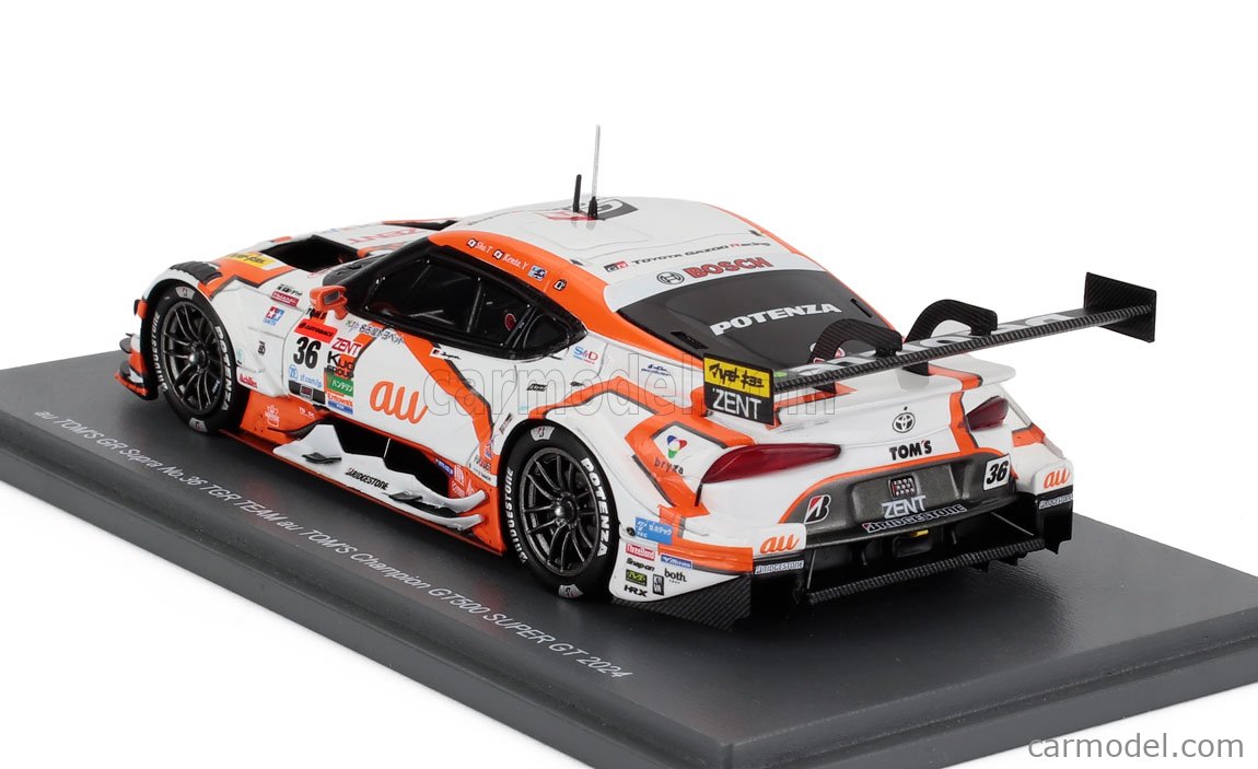 SPARK-MODEL 43SGT2024 Scale 1/43 | TOYOTA SUPRA GR TEAM TGR AU TOM'S N ...