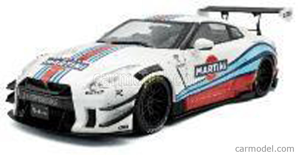 SOLIDO 1805819 Scale 1/18 | NISSAN GT-R (R35) N 0 MARTINI RACING LB ...