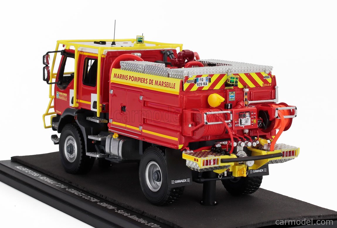 ALERTE ALERTE0156 Scale 1/43 | RENAULT D14 4x4 TANKER TRUCK GIMAEX CCFM ...