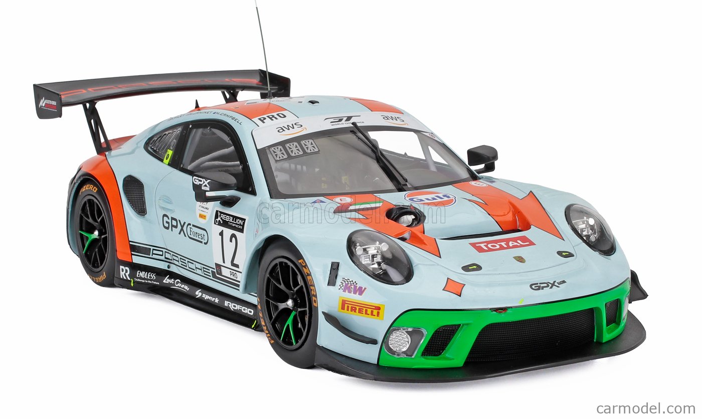 IXO-MODELS LEGT18- 20012 Scale 1/18 | PORSCHE 911 991-2 GT3 R TEAM GPX ...