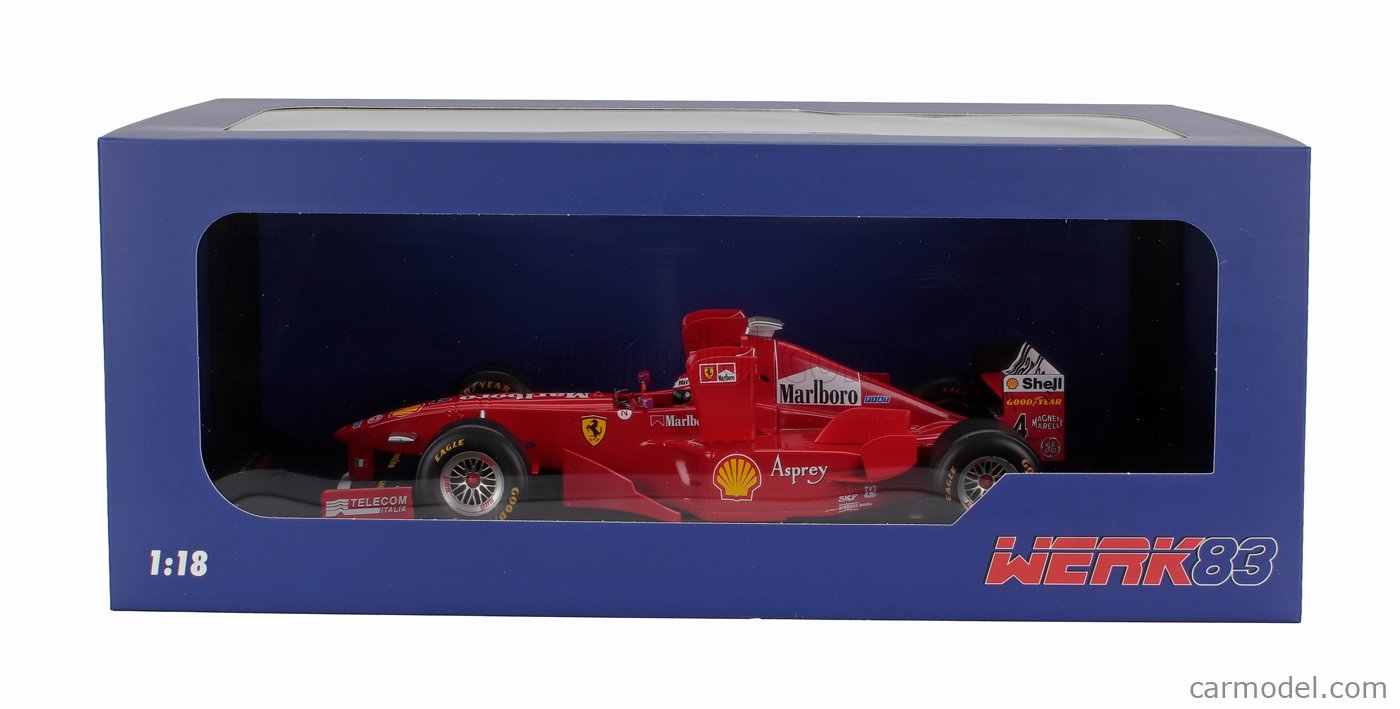 WERK83 W18033003 Escala 1/18 | FERRARI F1 F300 N 4 WITH TOWER WINGS 3rd ...
