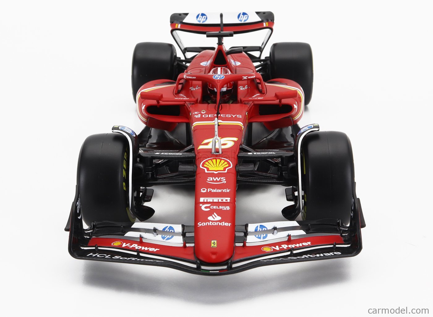 BURAGO 194697 Escala 1/18 | FERRARI DAMAGE CARD BOX - F1 SF-24 TEAM ...