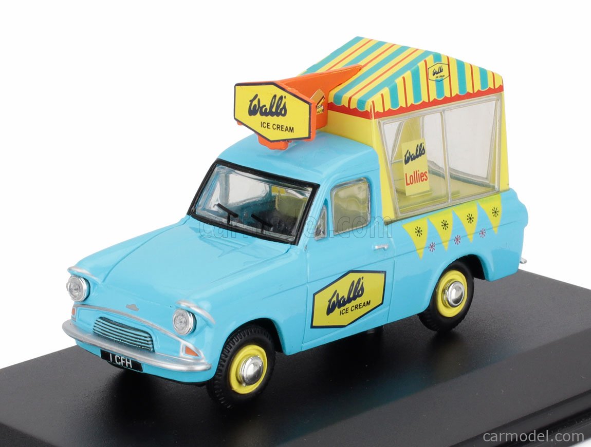 OXFORD-MODELS OXANG021 Escala 1/43 | FORD ENGLAND ANGLIA VAN WALL'S ICE ...