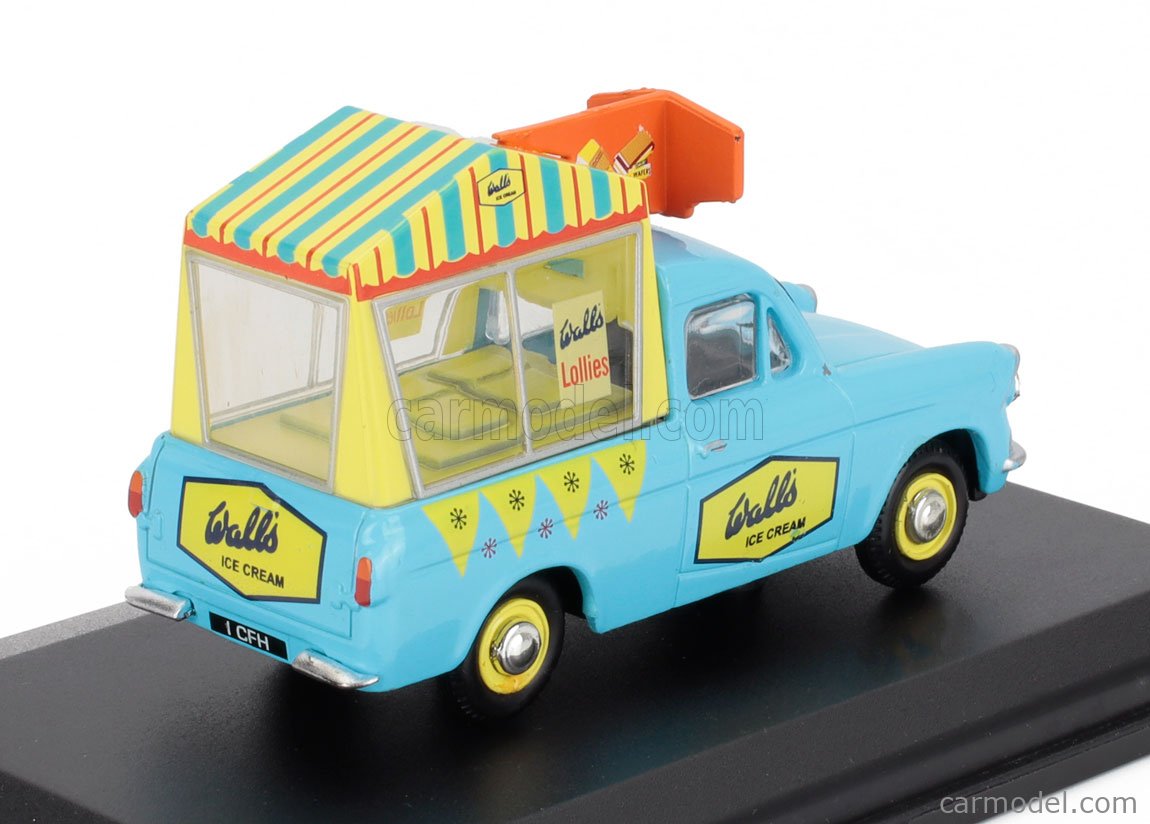 OXFORD-MODELS OXANG021 Escala 1/43 | FORD ENGLAND ANGLIA VAN WALL'S ICE ...