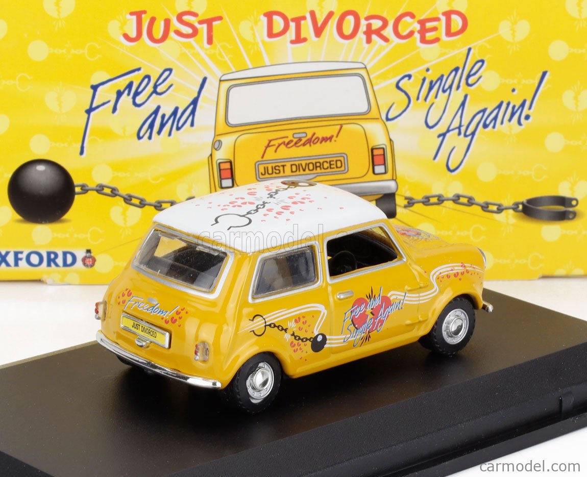 OXFORD-MODELS OXMIN022 Echelle 1/43 | MINI COOPER 1970 - JUST DIVORCED ...