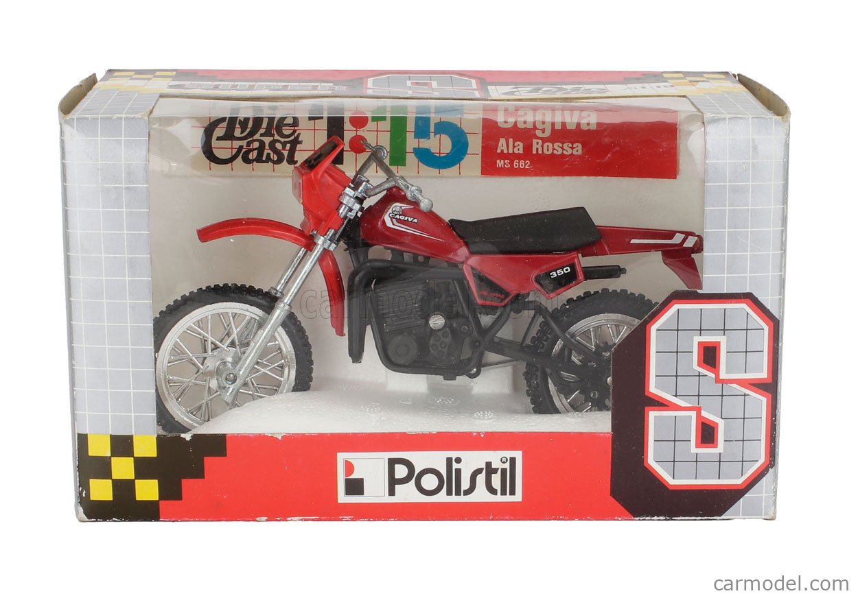 POLITOYS POLISTIL MS662 10201 Echelle 1/15 | CAGIVA 350 ALA ROSSA ...