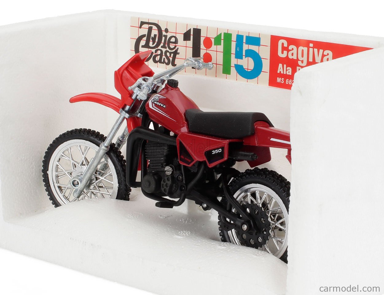 POLITOYS POLISTIL MS662 10201 Echelle 1/15 | CAGIVA 350 ALA ROSSA ...