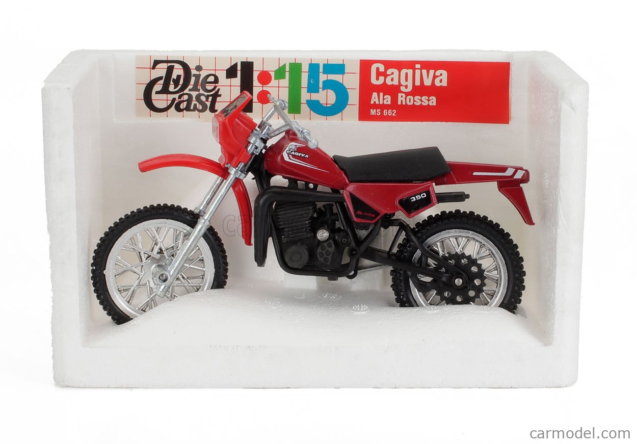 POLITOYS POLISTIL MS662 10201 Echelle 1/15 | CAGIVA 350 ALA ROSSA ...