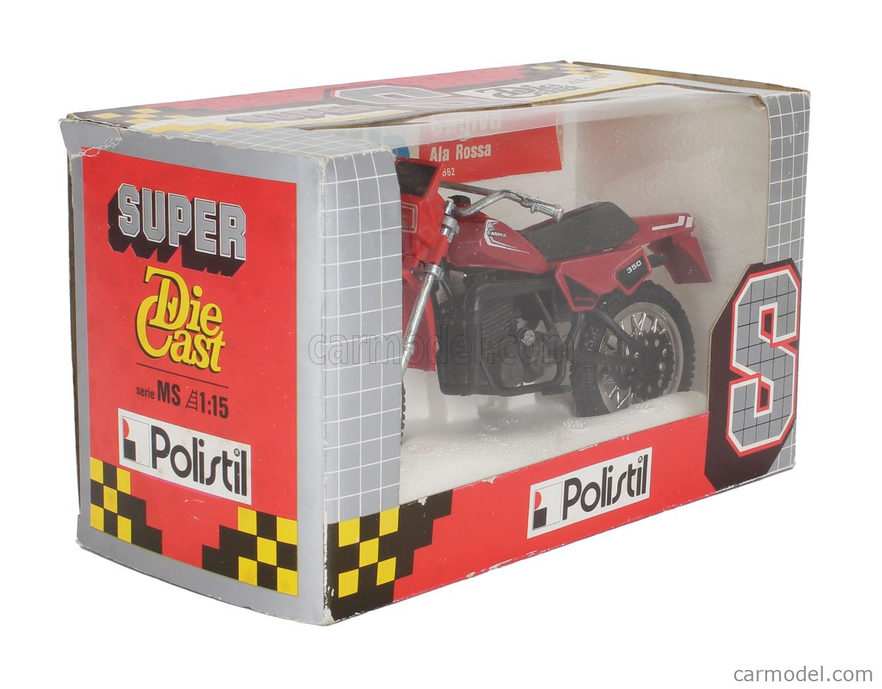 POLITOYS POLISTIL MS662 10201 Masstab: 1/15 | CAGIVA 350 ALA ROSSA ...